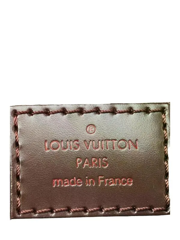 LOUIS VUITTON 2010 Brooklyn Pochette Damier Ebene Shoulder Bag - Brown