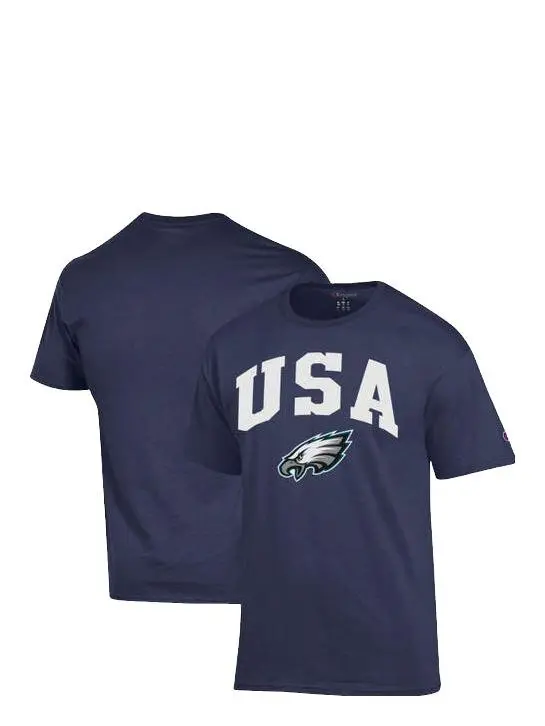 Champion Philadelphia Eagles Americana T-shirt - Navy