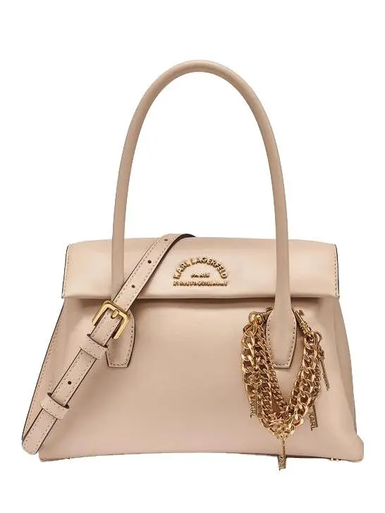 Karl Lagerfeld Paris Rosalee Satchel - White Pepper