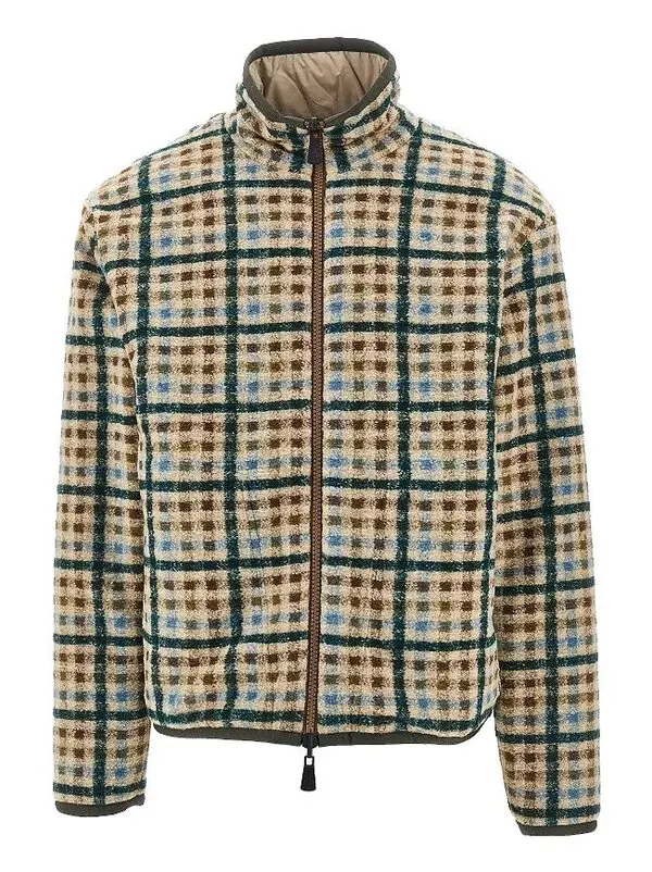 Moncler Teddy Fabric Reversible Jacket - Multicolor