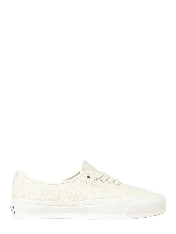 VANS Authentic Reissue 44 Lx Camouflage Canvas Sneakers With Studs And Embroidery - Beige