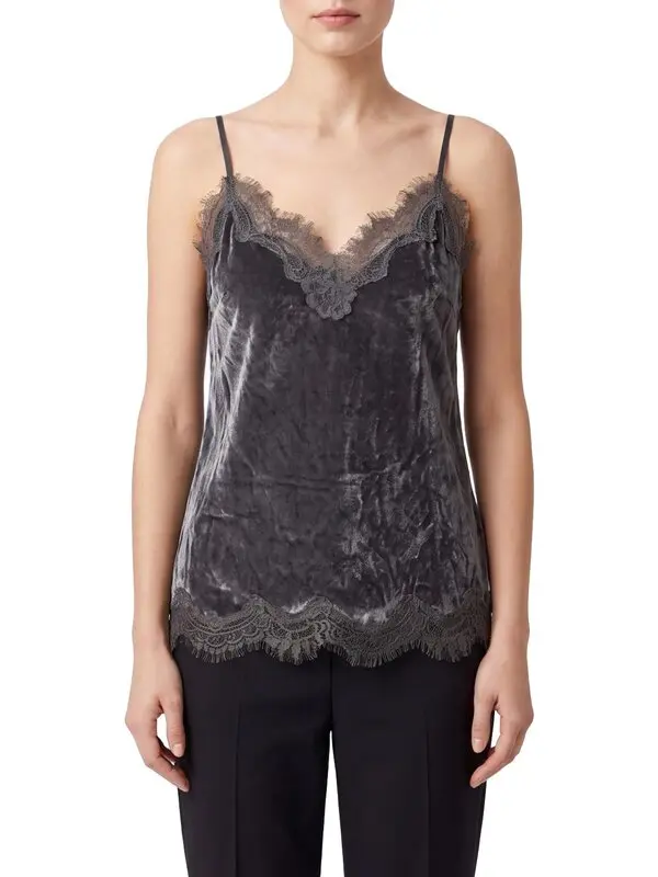 Gold Hawk Top - Grey