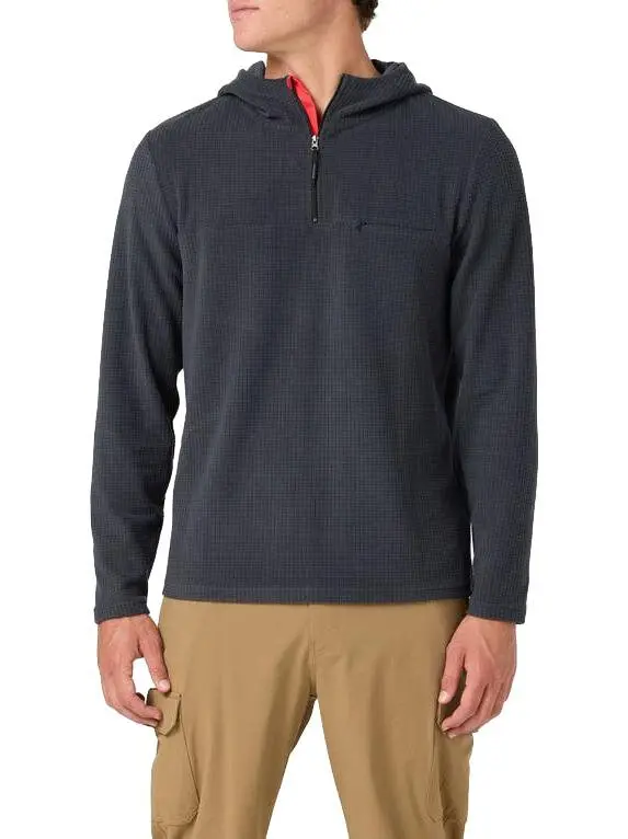 O'Neill Traveler Textured Fleece Hoodie - Phantom