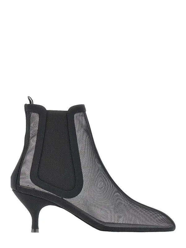 Alaïa Mesh Chelsea Boots - Black