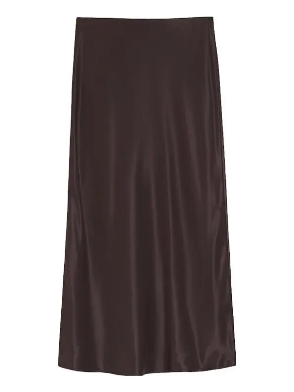 Hugo Boss Vesatie Shiny Skirt Exclusive - Mole