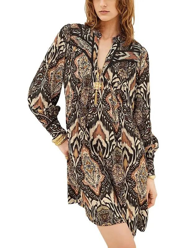 Ba&sh Zaza Babydoll Mini Dress - Black