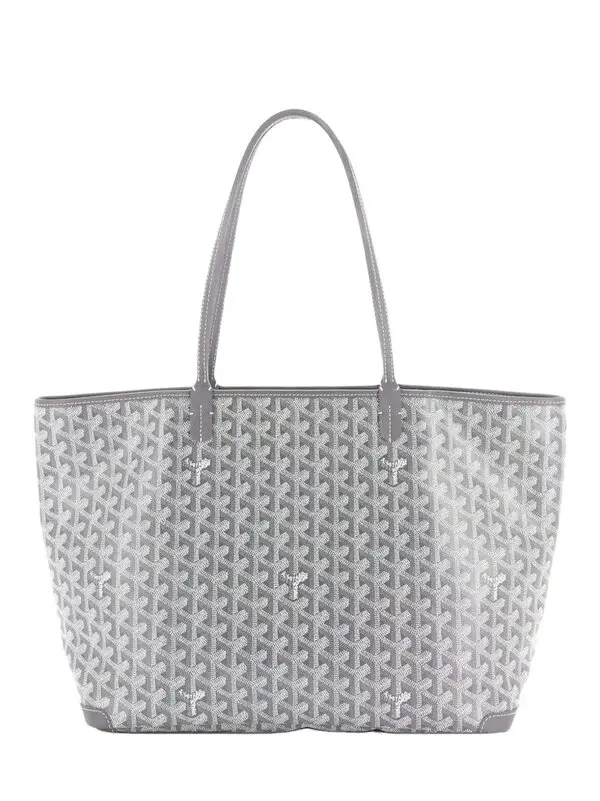 Goyard Artois Coated Canvas Mm Tote Bag - Grey