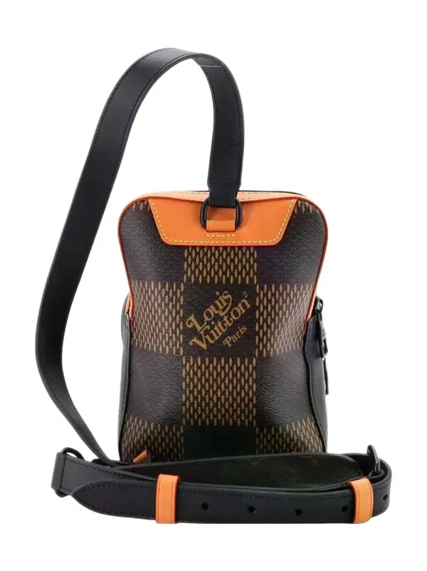 LOUIS VUITTON Nigo Amazone Sling Bag Limited Edition Giant Damier And Monogram Canvas Crossbody Bag - Brown