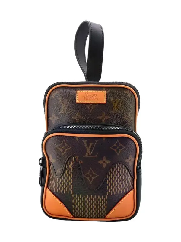 LOUIS VUITTON Nigo Amazone Sling Bag Limited Edition Giant Damier And Monogram Canvas Crossbody Bag - Brown
