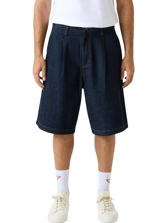 Guess Pleated Baggy Shorts - Gcs3-light