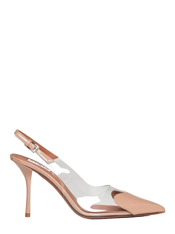 Alaïa Blush Le Cœur Slingback Pumps - Multicolor