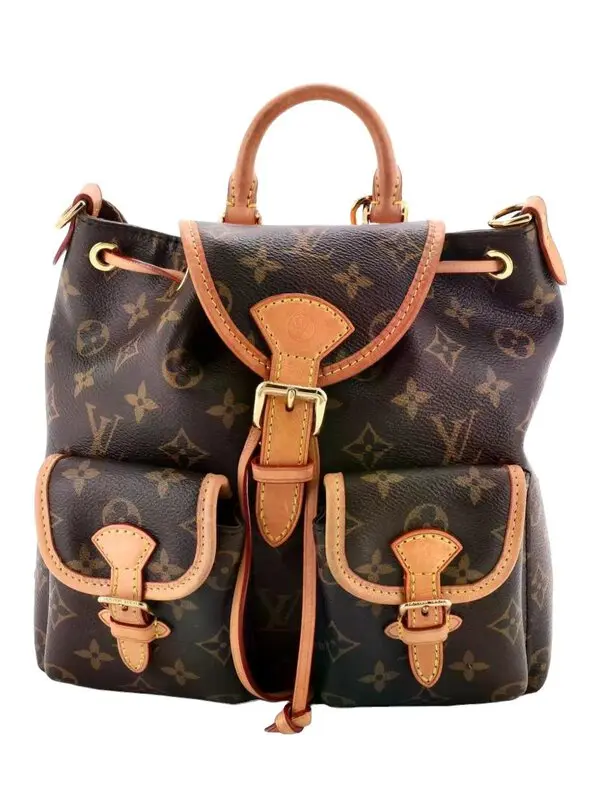 LOUIS VUITTON Excursion Monogram Canvas Pm Backpack - Brown