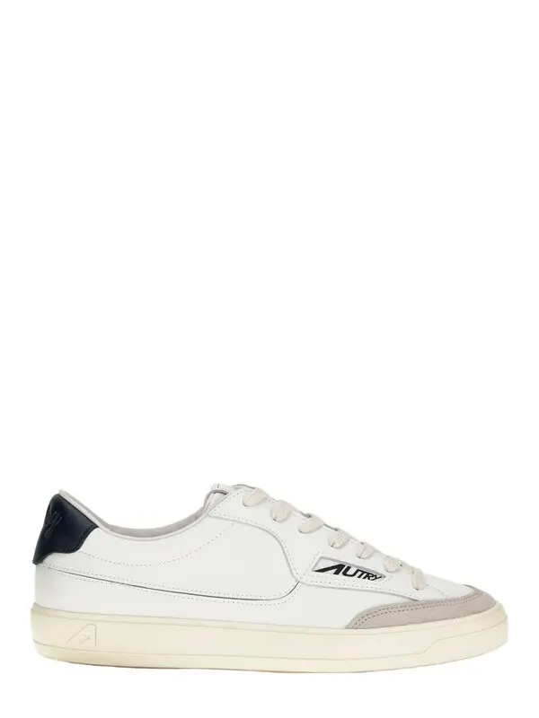 AUTRY Windscape Low Leather Sneakers - White