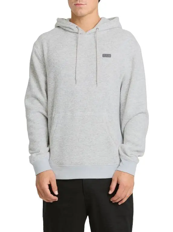 Quiksilver Keller Pullover Hoodie - Light Gray Heather