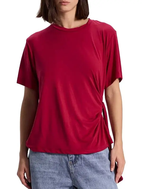 Ronen Chen Tie-side T-shirt - Cherry