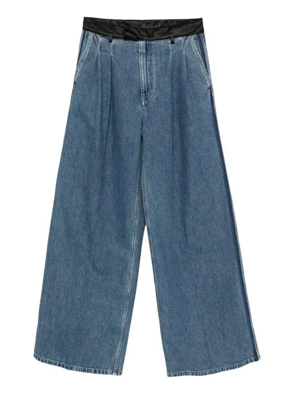 FORTE_FORTE Denim Cotton Jeans - Multicolor