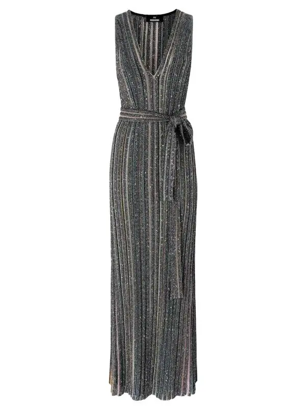 Missoni Striped Sequin Maxi Dress - Multi