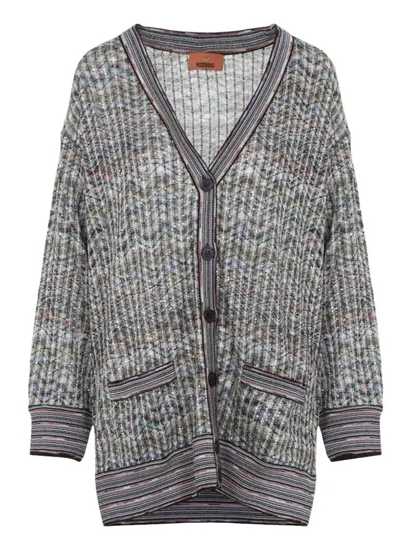 Missoni Oversized Sequin Cardigan - Multi