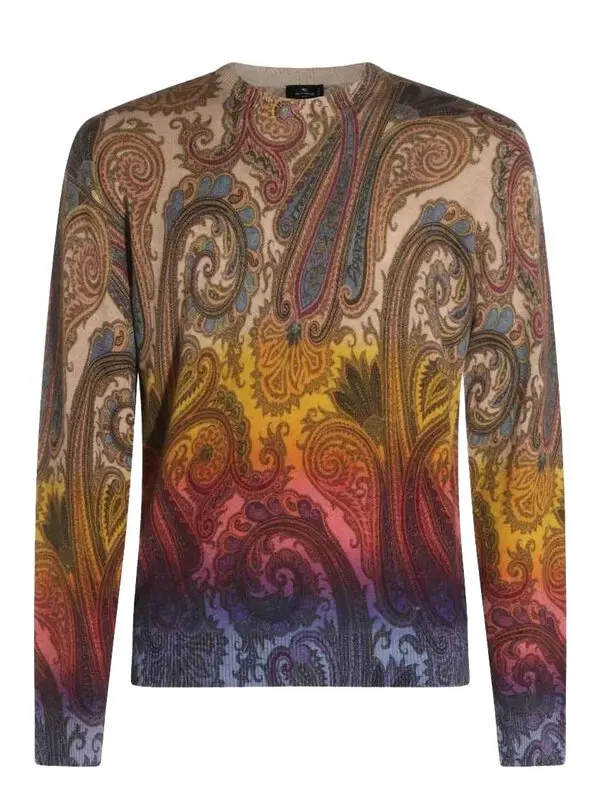 Etro Paisley Print Sweater - Multi