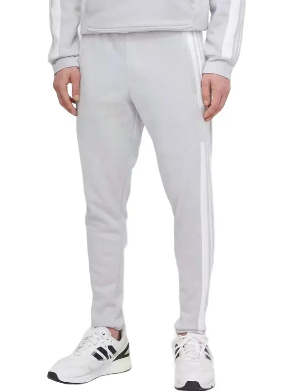 Adidas Stripe-detail Track Pants - Grey