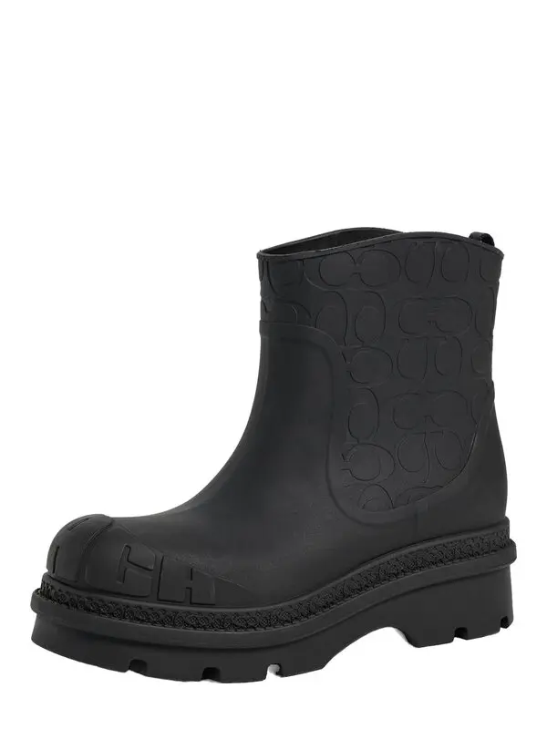 COACH Rain Boots - Black
