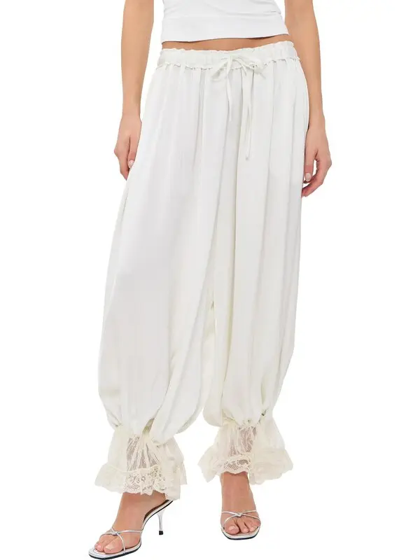 Lioness Kiss & Tell Pants - Ivory