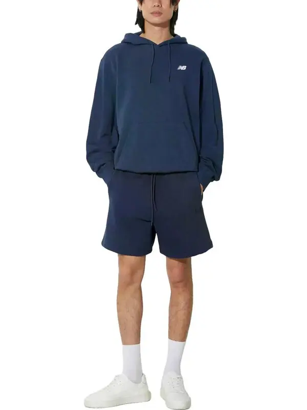 Alpha Industries Logo-patch Drawstring-fastening Shorts - Blue