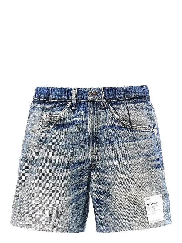 Satisfy Deni Print Peaceshell Shorts An - Blue