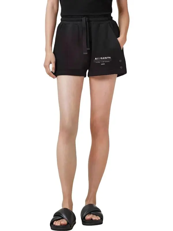 ALLSAINTS Sorri Cotton Sweat Shorts - Black