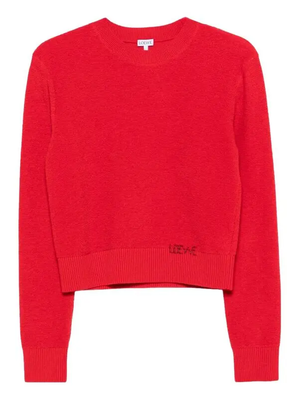 Loewe Logo Wool Sweater - Multicolor