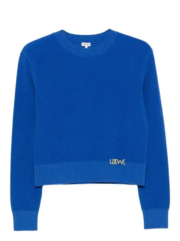 Loewe Logo Wool Sweater - Multicolor
