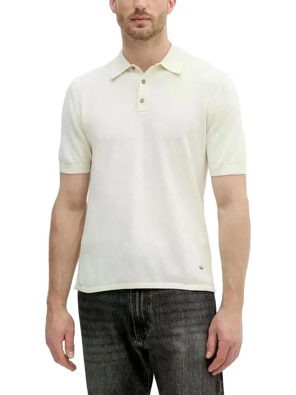 BENETTON Short-sleeve Polo Shirt - Neutrals