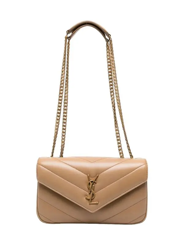Saint Laurent Loulou Small Suede Leather Shoulder Bag - Multicolor