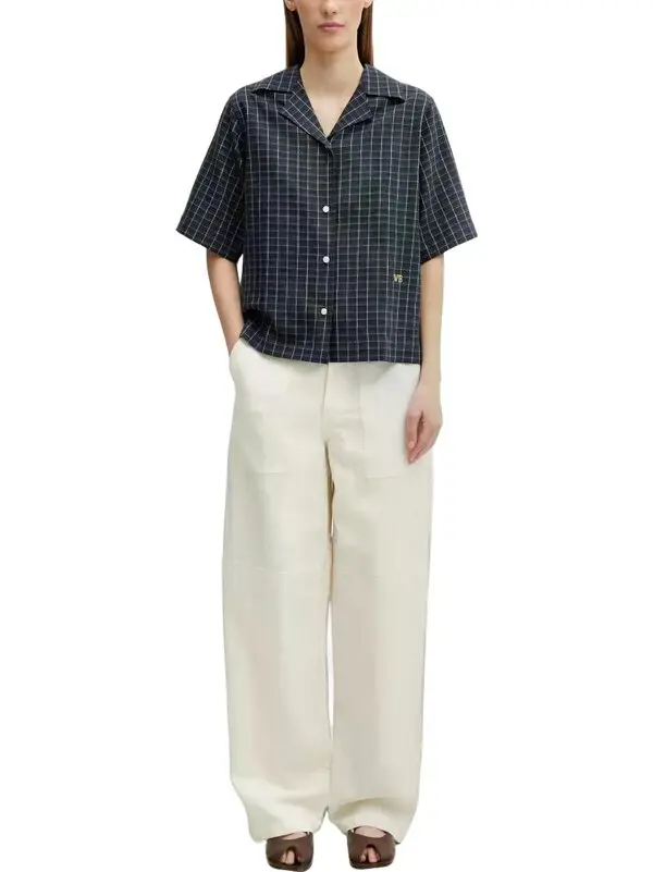 WALES BONNER Hymn Button-flap Pocket Trousers - Neutrals