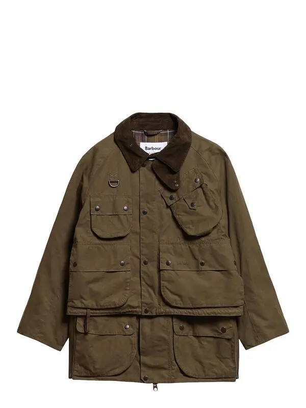 Barbour X Norbit: 3-in-1 Casual Jacket - Brown
