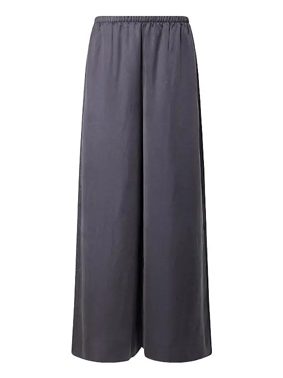 RUOHAN Wide-leg Lounge Woven Trousers - Storm