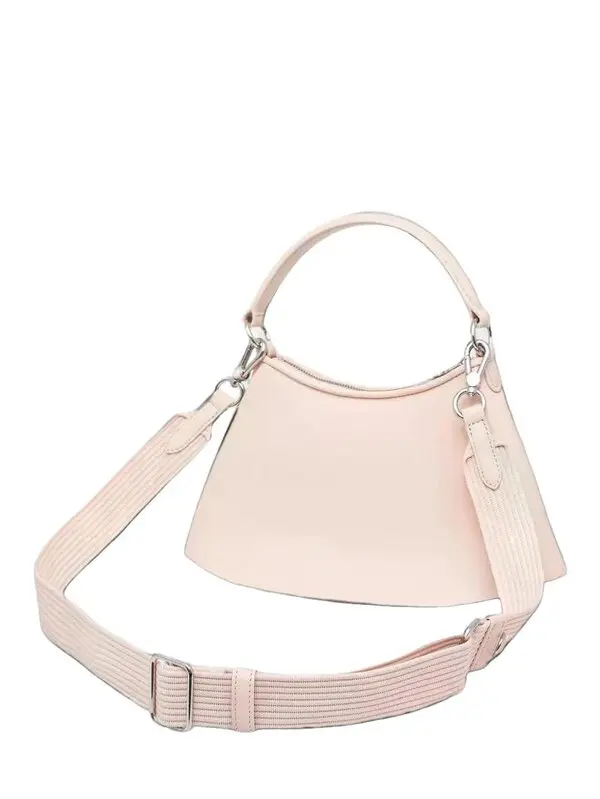Lacoste Small Lenglen Leather Bag - Neutrals