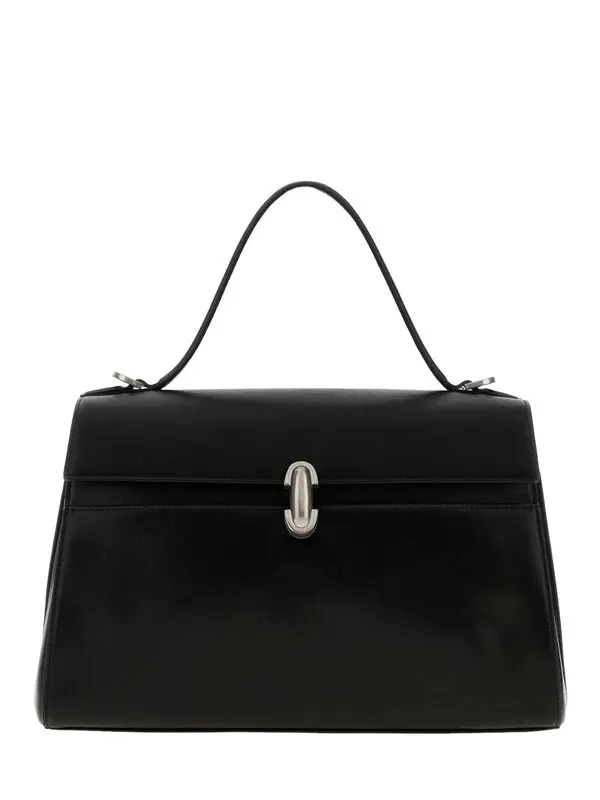 Savette Softer Symmetry Vintage Leather Mini Handbag - Black