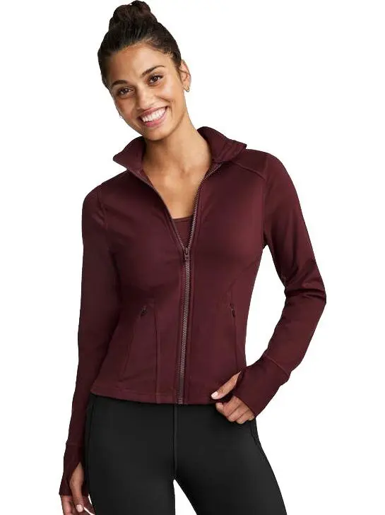 JOCKEY Everactive Flex Full Zip - Currant