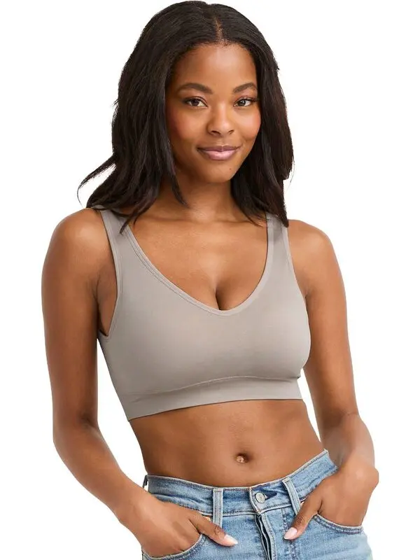 JOCKEY Seamfree Back Smoothing Bralette - Ash Seed