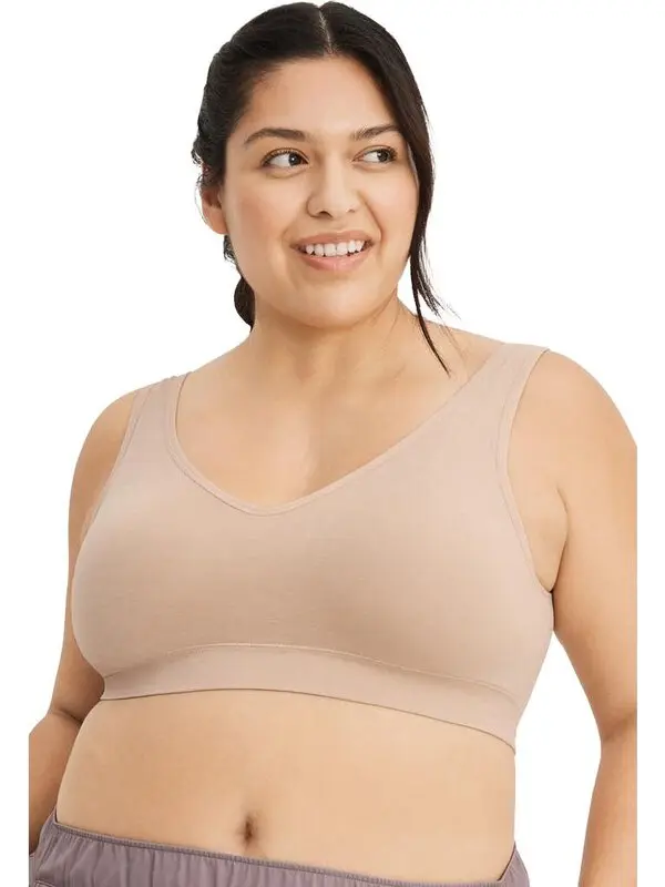JOCKEY Seamfree Back Smoothing Bralette - Light Beige