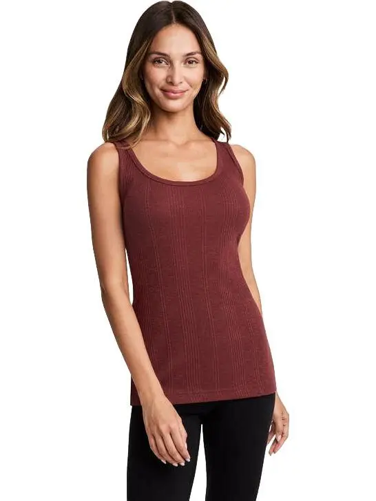 JOCKEY Rib Tank - Currant