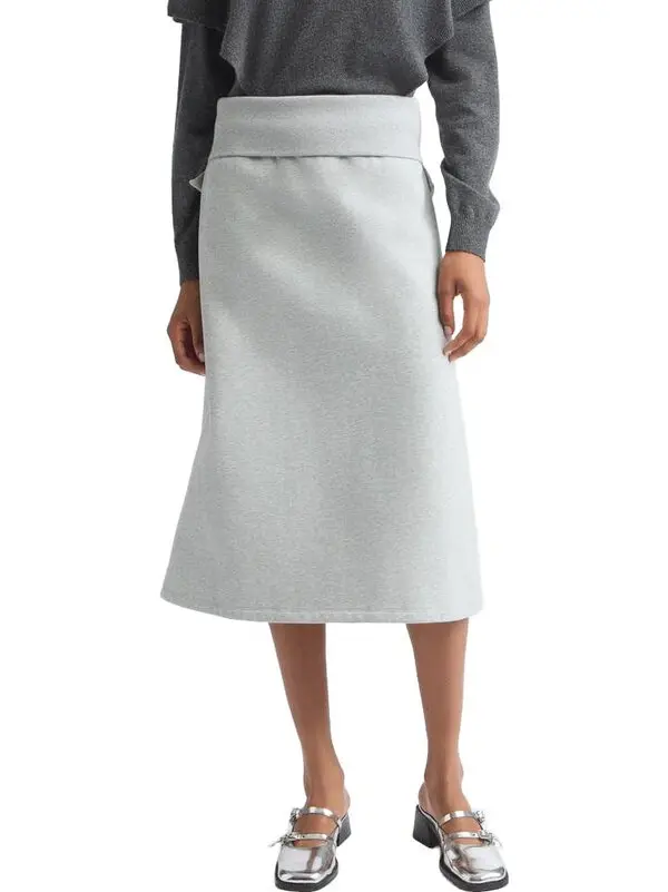 Sandy Liang Shiba Skirt - Grey