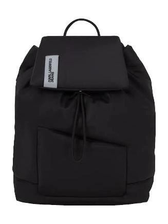 Karl Lagerfeld Padded Nylon Backpack - Black