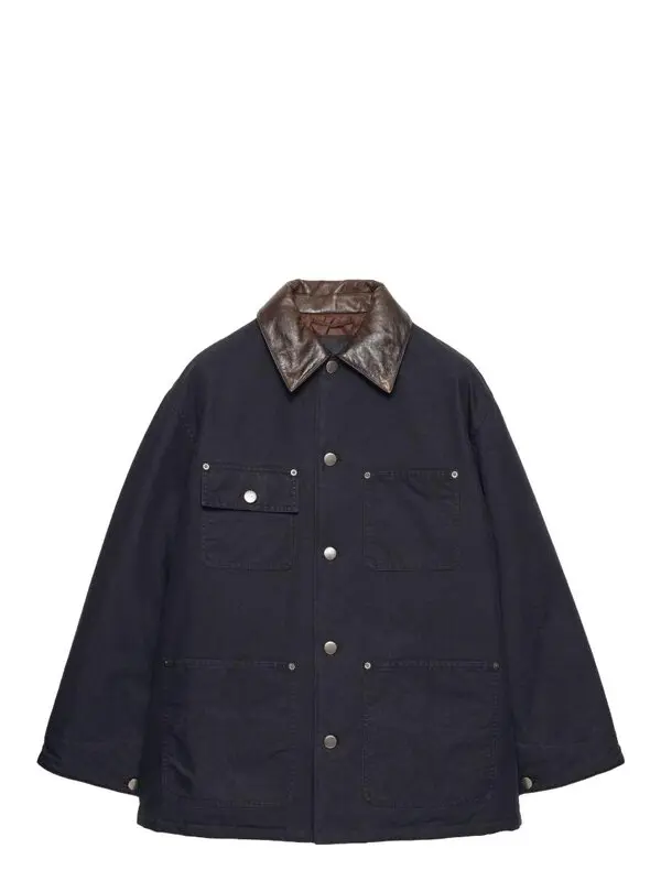 Prada Canvas Padded Jacket - Multicolor