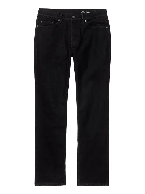 ALLSAINTS Flocked Denim Slim-straight Leg Jeans - Flock