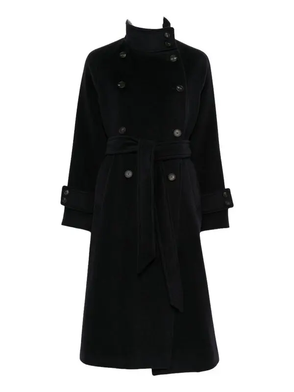 Tagliatore Henryka Wool Long Coat - Multicolor