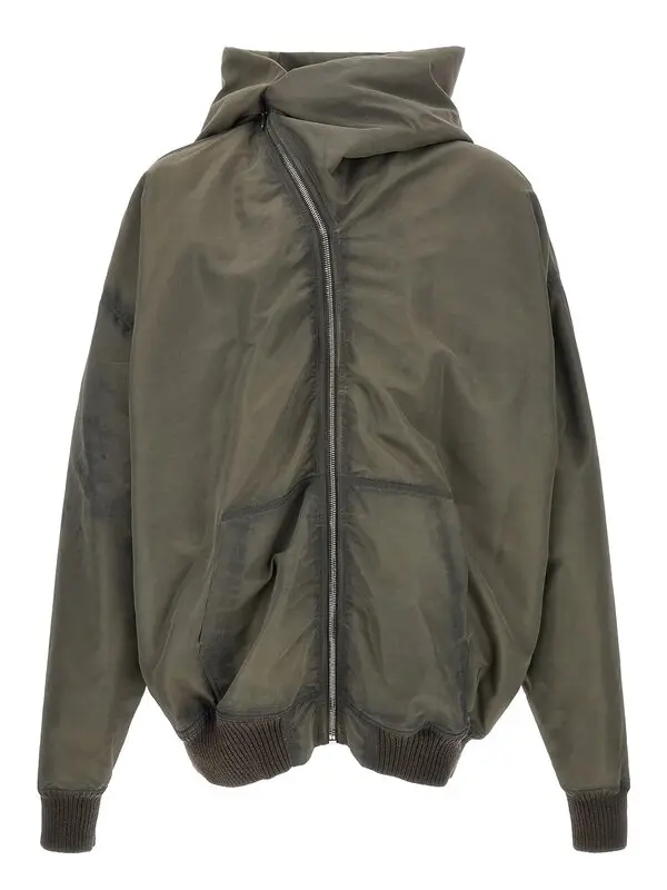 Rick Owens Mountain Hun' Jacket - Gray