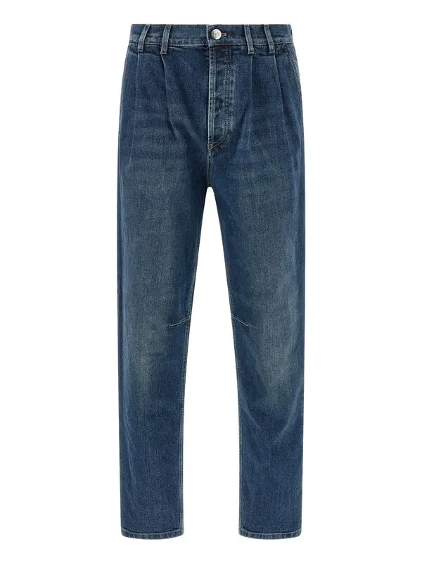 Brunello Cucinelli Comfort Cotton Jeans - Blue