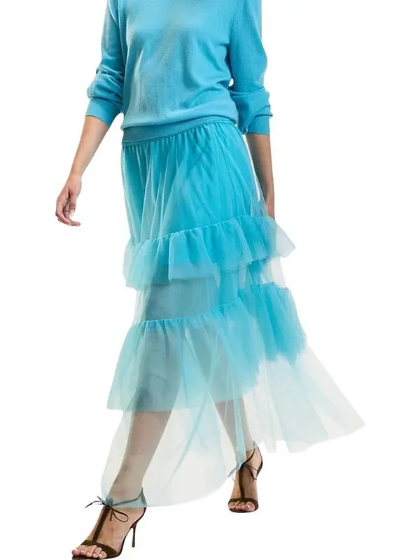 Cynthia Rowley Odette Skirt - Blue